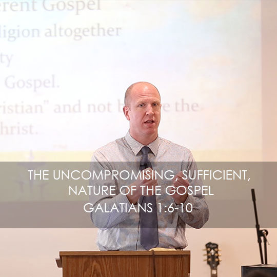 The uncompromising, sufficient nature of the Gospel - Chinese Southern ...